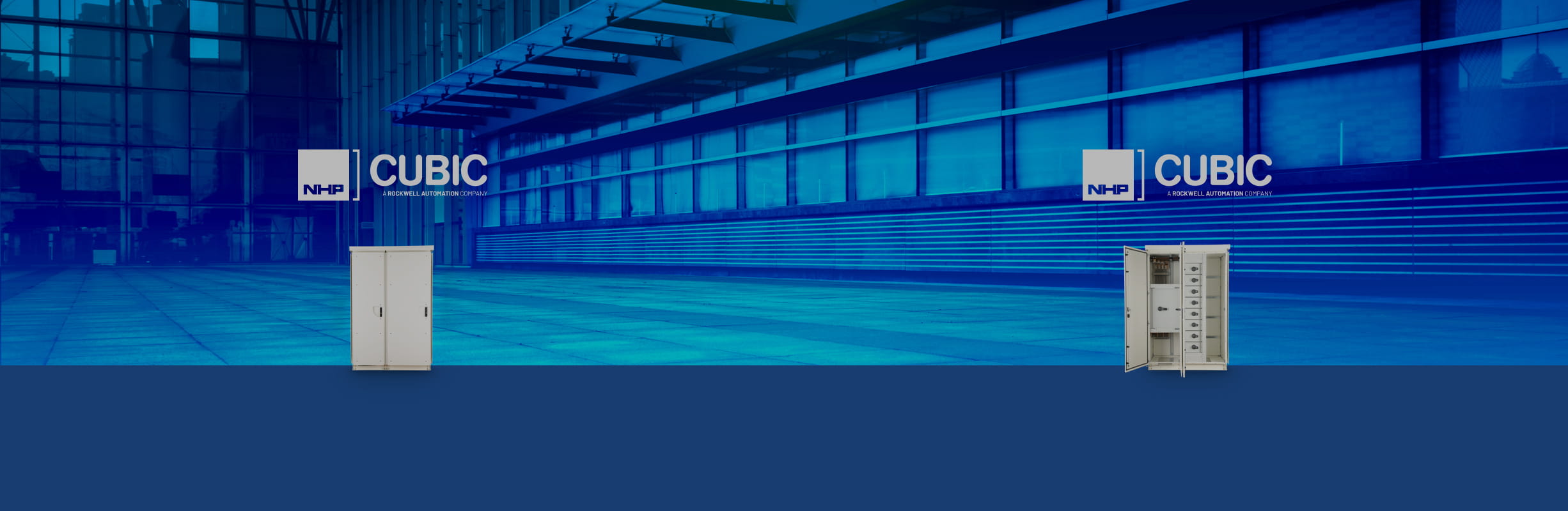 Weather proof Enclosures - Cubic Outdoor Modular System - NHP Australia