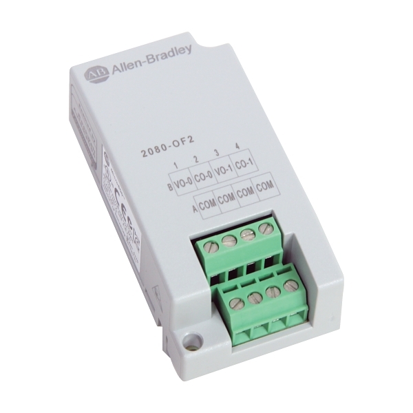 Allen-Bradley Micro800 Plug In Module 2AO 0 to 20mA 0 to 10VDC