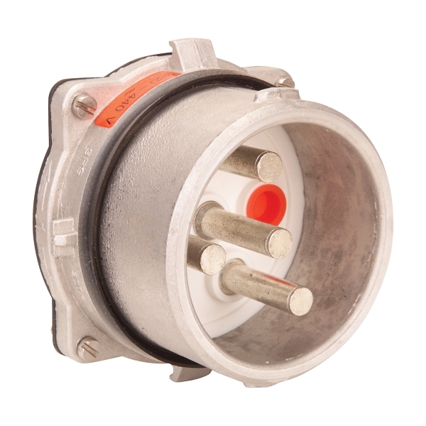 PROCONECT 3PS200 Appliance Inlet, 3P+N+E+2p, 250A (AC23 160A) 440V AC