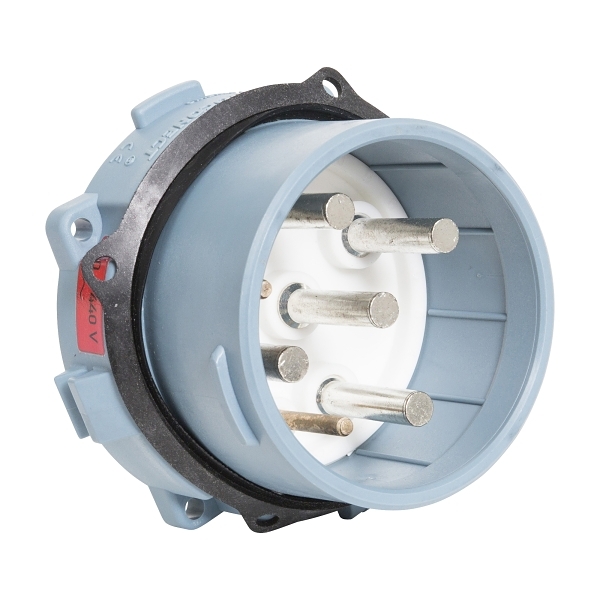 PROCONECT 3PS125 Appliance Inlet, 3P+N+E+2p, 150A (AC23 100A) 440V AC