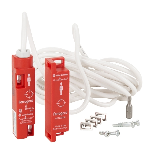 Allen-Bradley 440N Ferrogard FRS6 ABS Red Switch Actuator 250V AC 2A ...