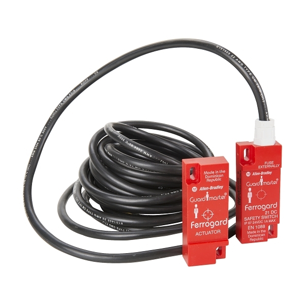 Allen-Bradley 440N Ferrogard FRS21 ABS Red Switch Actuator 24V DC 1A ...