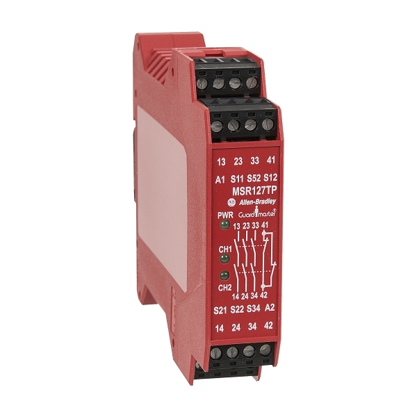 AB 440R MSR Safety Relay 24VAC/DC 1NC/2NC LC-IN 5NO-SFTY AM/MM 0.15-3S