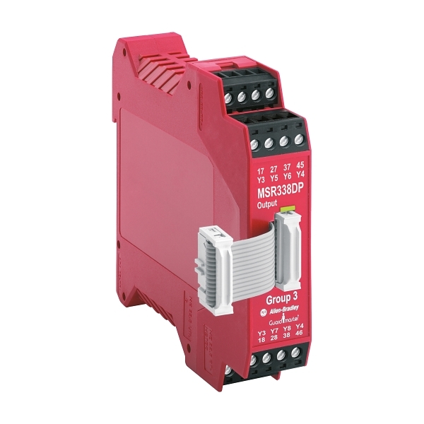 AB 440R MSR Expansion Module MSR338DP Time Delay Out 3NO-SFTY-DELAY 1NC ...