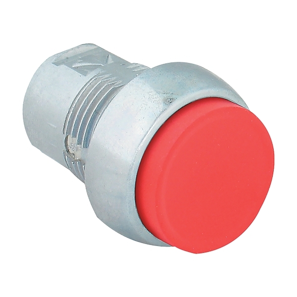 Allen-Bradley 800F Pushbutton 22.5 mm Head Only Metal Momentary Extended Red Cap Illuminated