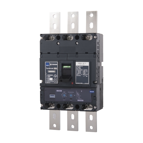 Terasaki TemBreak PRO MCCB 800 Frame 70kA 3P 800A Basic Electronic with ...