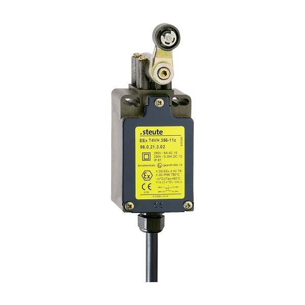 Steute HAE Limit Switch Ex 1,2,21,22 Roller Lever 1NO 1NC 2m
