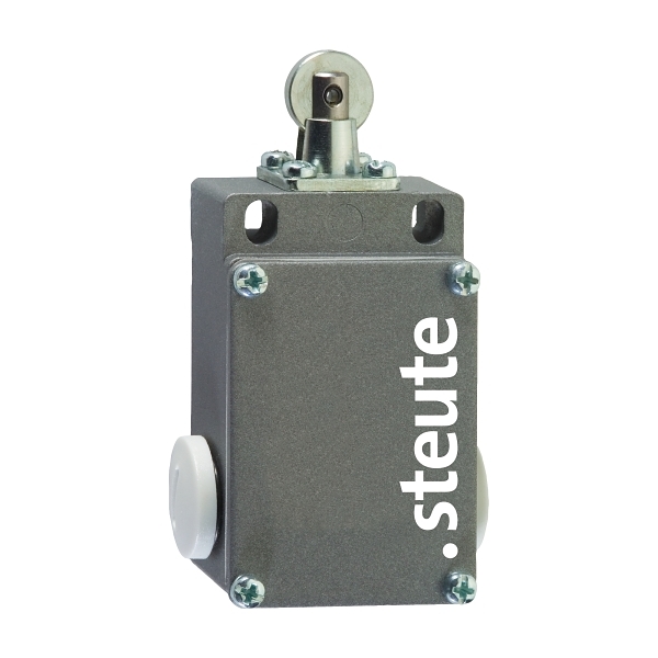 Steute Limit Switch 40mm Metal Roller Plunger 1 NO 1 NC Contacts Snap M16