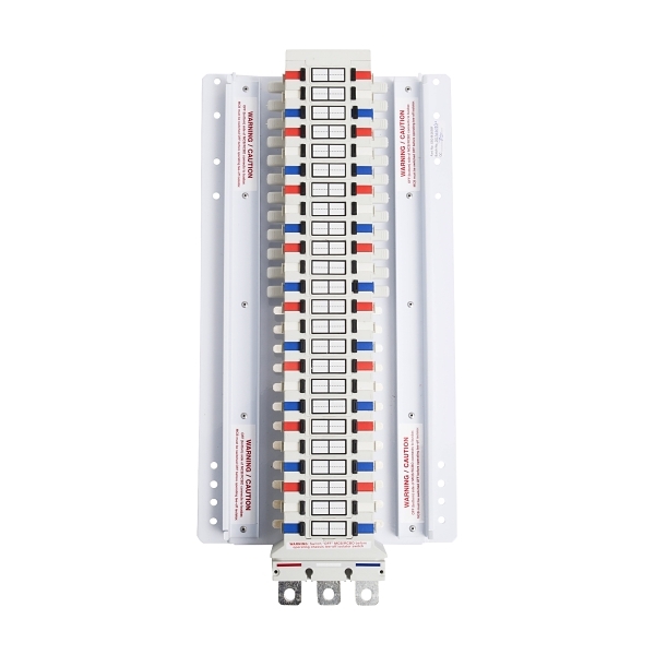 NHP POWERMAX GB Isolation Busbar Chassis DINT 250A 48 Way 3Pole Bottom Feed
