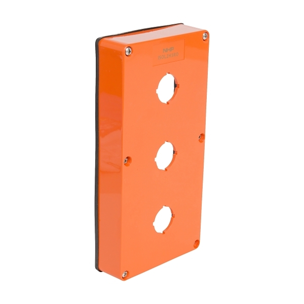 NHP ISO Cover - Cutout (2 x 22 5mm), 2 Gang - Shallow D38mm, Resistant ...