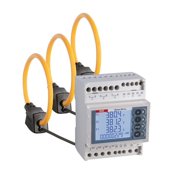 IME NEMO D4-LE Multifunction Meter and Rogowski Kit 3000A 142mm 3m Cable