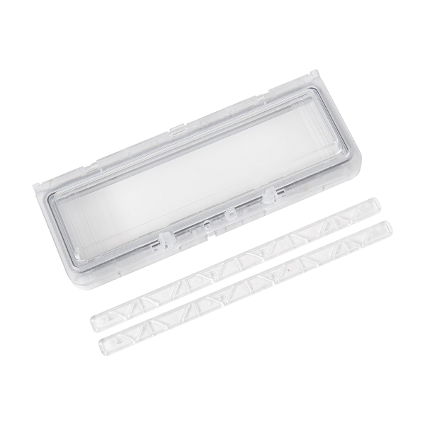 Fibox Inspection Window 10 Din Module Opening W183 x H50mm