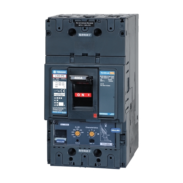 Terasaki TemBreak 2 MCCB 400 Frame 200kA 4P 400A Electronic