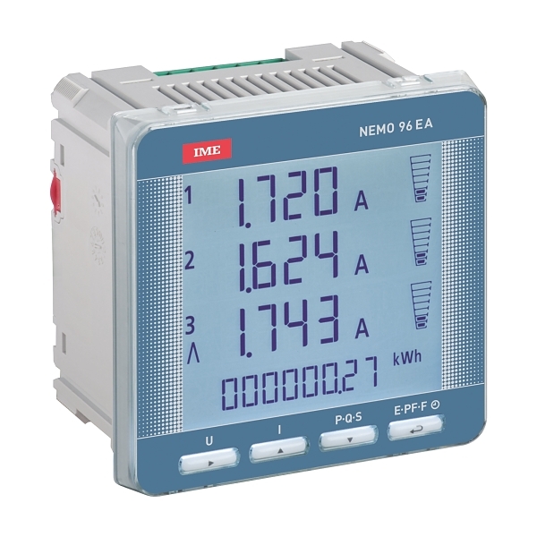 IME NEMO96 EA Power Analyser with RS485 Modbus Auxiliary Supply 11 to ...