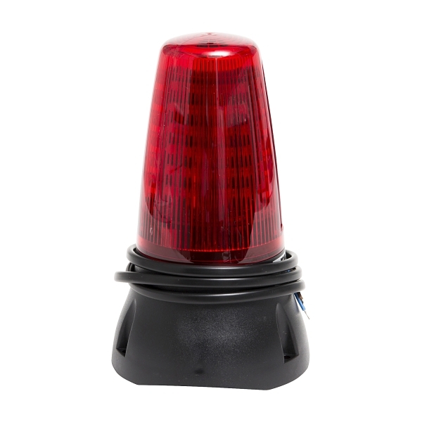 Moflash LED125 48 LEDS Steady or Flashing Mode IP65 115V AC Wall or ...