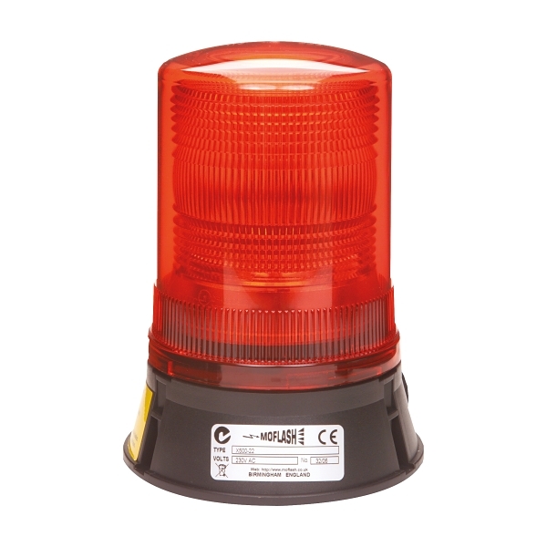 Moflash Xenon Beacons 24 Joules Flashing Mode IP65 12 to 24V DC Wall or ...