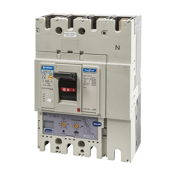 Terasaki TemBreak 2 MCCB 400 Frame 50kA 4P 400A Electronic