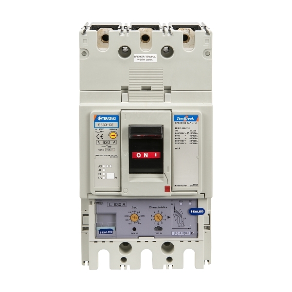 Terasaki TemBreak 2 MCCB 630 Frame 50kA 3P 630A Electronic