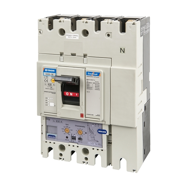 Terasaki TemBreak 2 MCCB 630 Frame 70kA 4P 630A Electronic