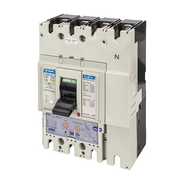 Terasaki TemBreak 2 MCCB 630 Frame 70kA 4P 630A with GF/Neutral Pole ...