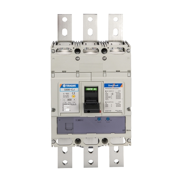Terasaki TemBreak 2 MCCB 800 Frame 36kA 3P 630A Thermal Magnetic
