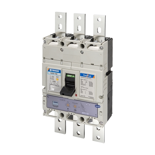 Terasaki TemBreak 2 MCCB 800 Frame 50kA 3P 630A Electronic