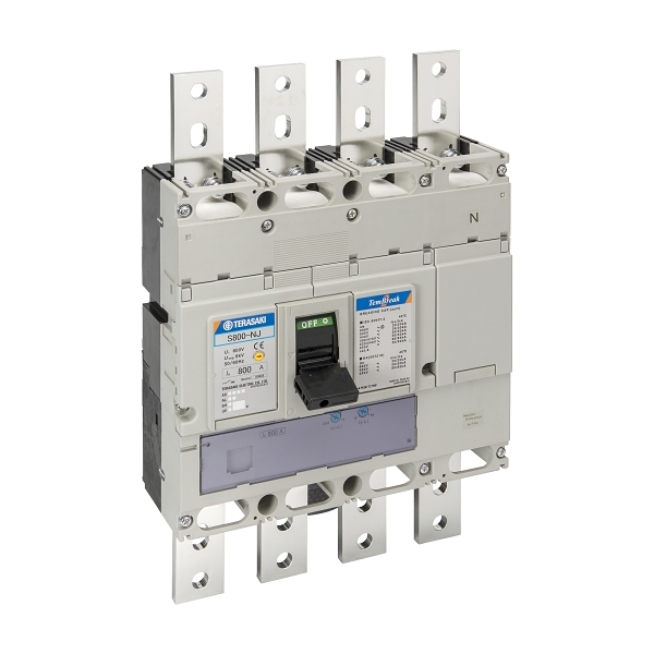 Terasaki TemBreak 2 MCCB 800 Frame 50kA 4P 800A Thermal Magnetic