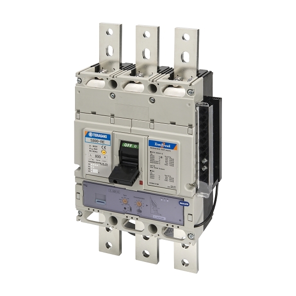 Terasaki TemBreak 2 MCCB 800 Frame 70kA 3P 800A Electronic with Ground ...