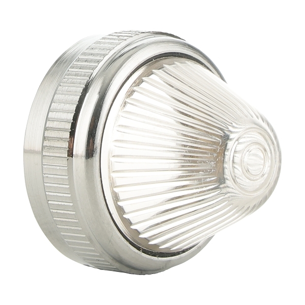 Austrol N100 Pilot Light Lens Push to Test Clear Polycarbonate Beehive ...