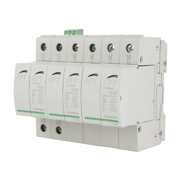 Cirprotec PSC Surge Protection Device Type 1 and 2 3 Phase L-L and L-N ...
