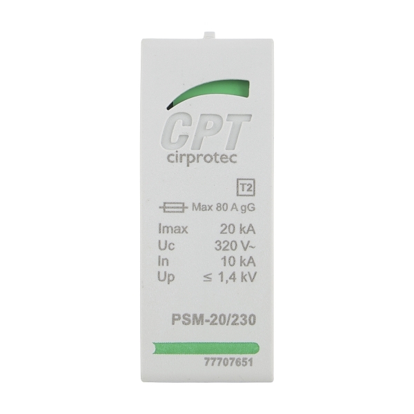 Cirprotec PSM Surge Protection Device Replacement ModuleL-N Imax 20kA ...