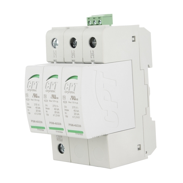Cirprotec PSM Surge Protection Device Type 2 3 Phase L-L and L-N Imax ...