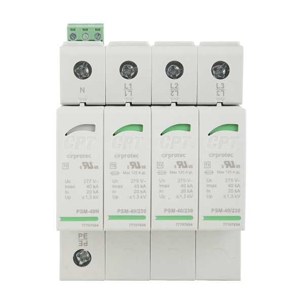 Cirprotec PSM Surge Protection Device Type 2 3 Phase L-L & L-N & N-PE ...