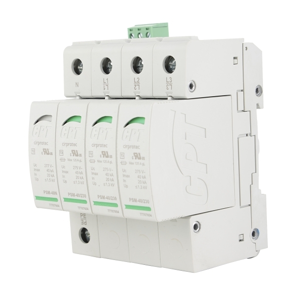 Cirprotec PSM Surge Protection Device Type 2 3 Phase L-L & L-N & N-PE ...