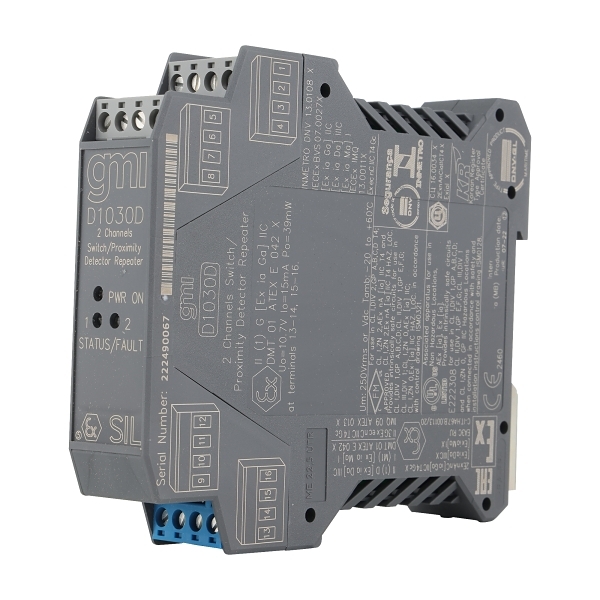GMI Intrinsically Safe Barriers GMI Ex i Isolator DI 2 Channel ROS SPDT ...