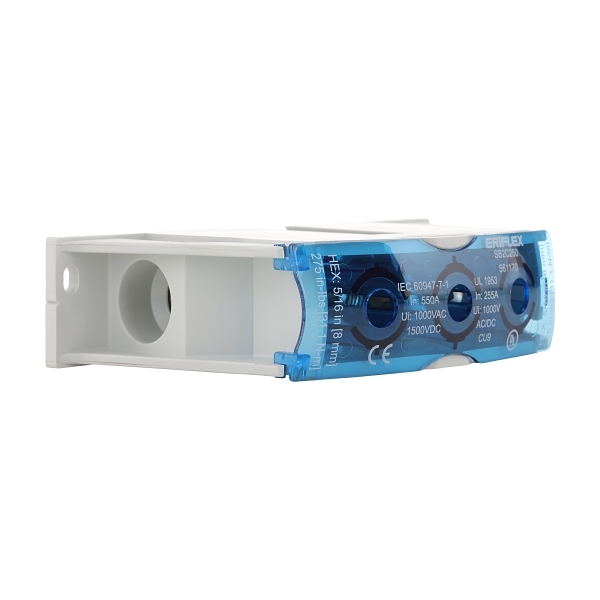 nVent ERIFLEX High Current Terminal 550A In 1 x 35 to 120mm Out 2 x 35 ...