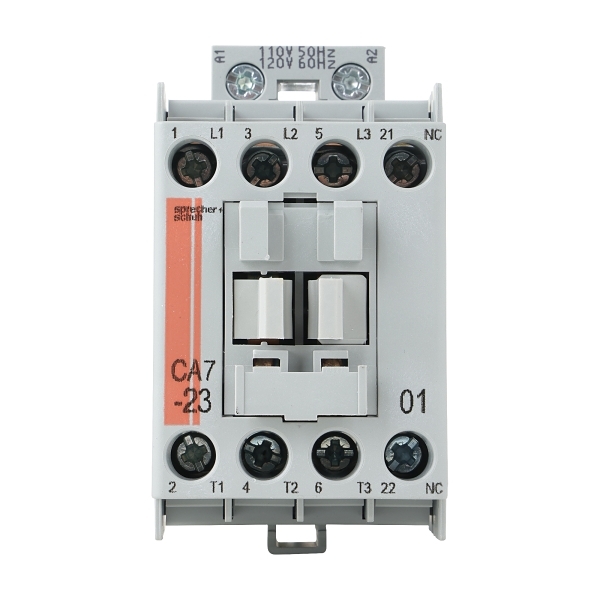 S&S CA7 Contactor 11kW 3Pole 110VAC Coil 1NC Contact Auxiliary