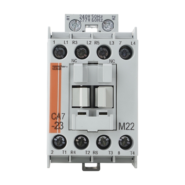 S&S CA7 Contactor 11kW 4Pole 240VAC Coil 2NO 2NC Contact Auxiliary