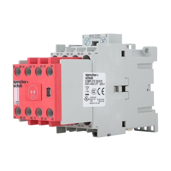 S&S CSS7 Safety Control Relay 240VAC Coil 4NO 4NC Contact Auxiliary