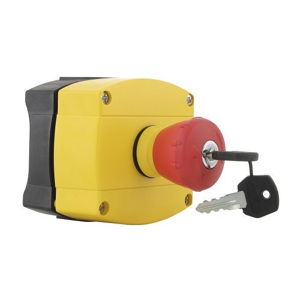 Sprecher and Schuh D7 Enclosed Emergency Stop 40mm Mush HD Key to ...