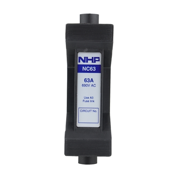 Mersen BS Fuse Holder Front Wired 63A for A2 and A3 TIA and TIS Bolt In ...