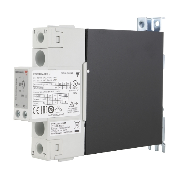 Carlo Gavazzi Solid State Relay 30A 24 to 240V AC Switching 20 to 275V ...