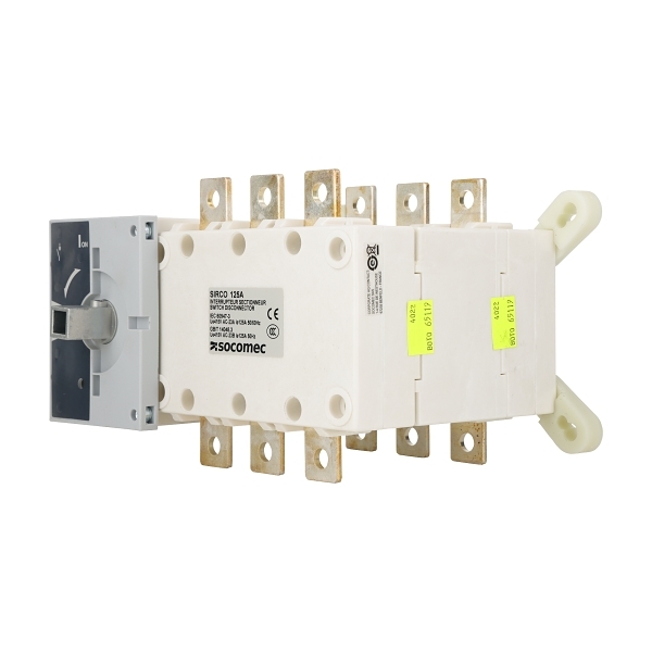 Socomec SLB Load Break Switch Body, 6P 125A