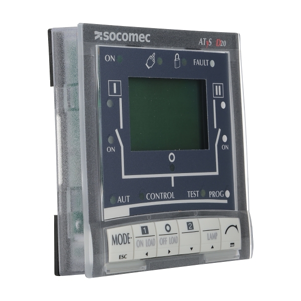 Socomec ATyS M|ATyS Remote Display and Interface - D20, suits ATyS pM/ATyS p, 96 x 96mm Frame