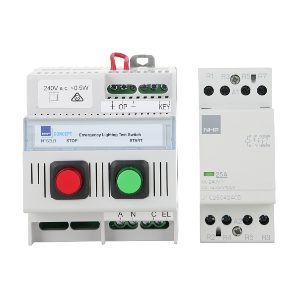 NHP Concept Panelboard Accessory Emergency Lighting Test Unit Push ...