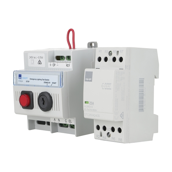NHP Concept Panelboard Accessory Emergency Lighting Test Unit Key ...