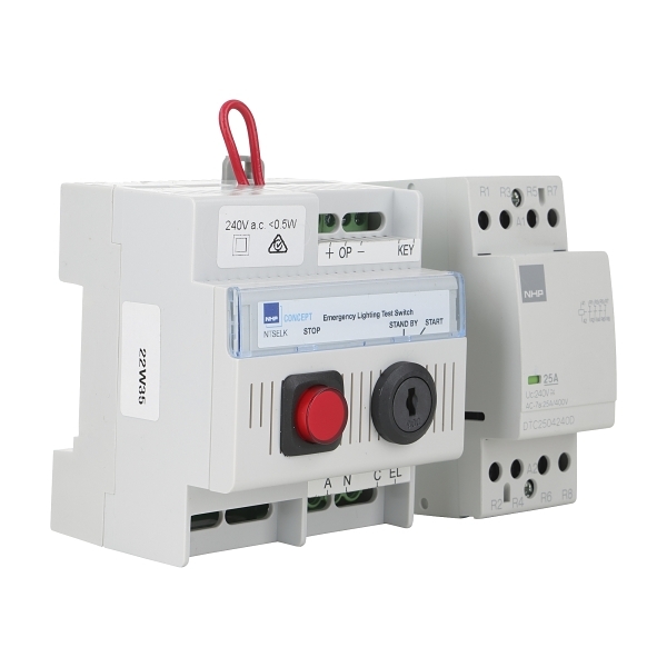NHP Concept Panelboard Accessory Emergency Lighting Test Unit Key ...