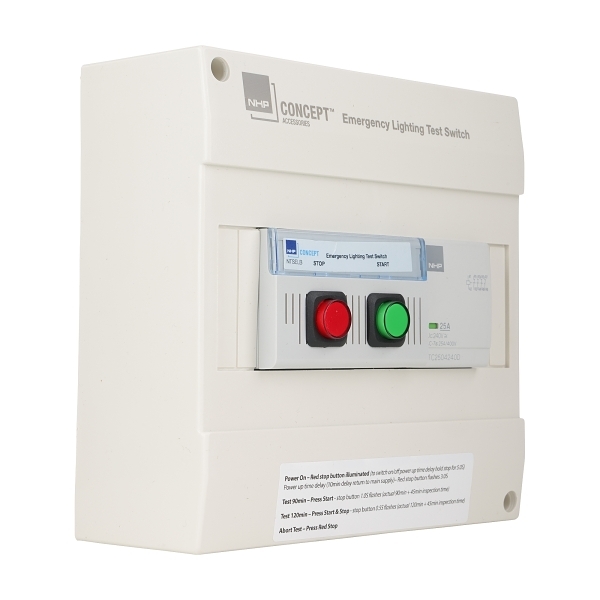 NHP Concept Panelboard Accessory Emergency Lighting Test Unit ...