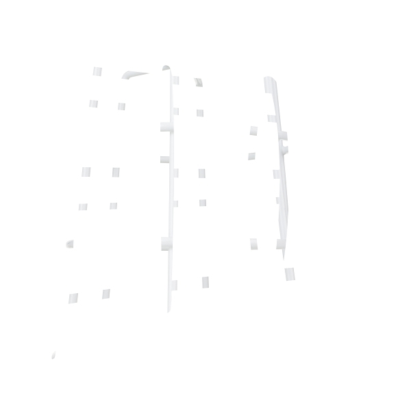 Moflash Filament and Halogen Beacons Cage Guard LRG PLT Coated WHT Stl ...