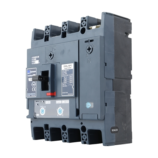 Terasaki TemBreak PRO MCCB 250 Frame 70kA 4P 250A Adj. Thermal Adj ...